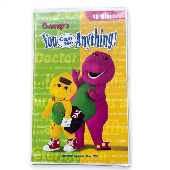 Barney | Other | Barneys You Can Be Anything Vhs | Poshmark